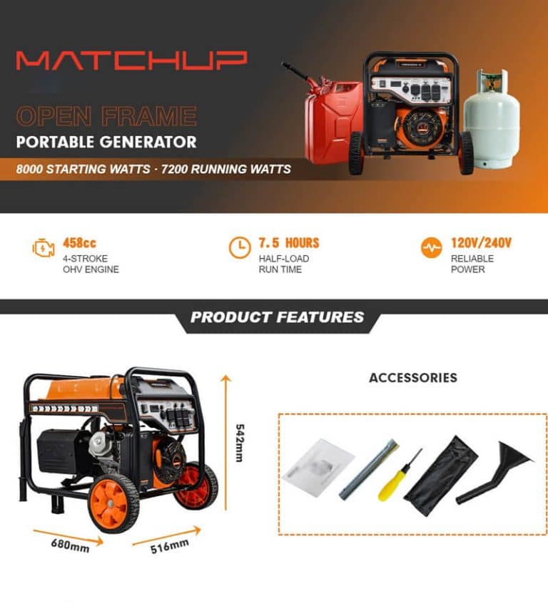 6500w portable gasoline powered generator suppliers | MATCHUP