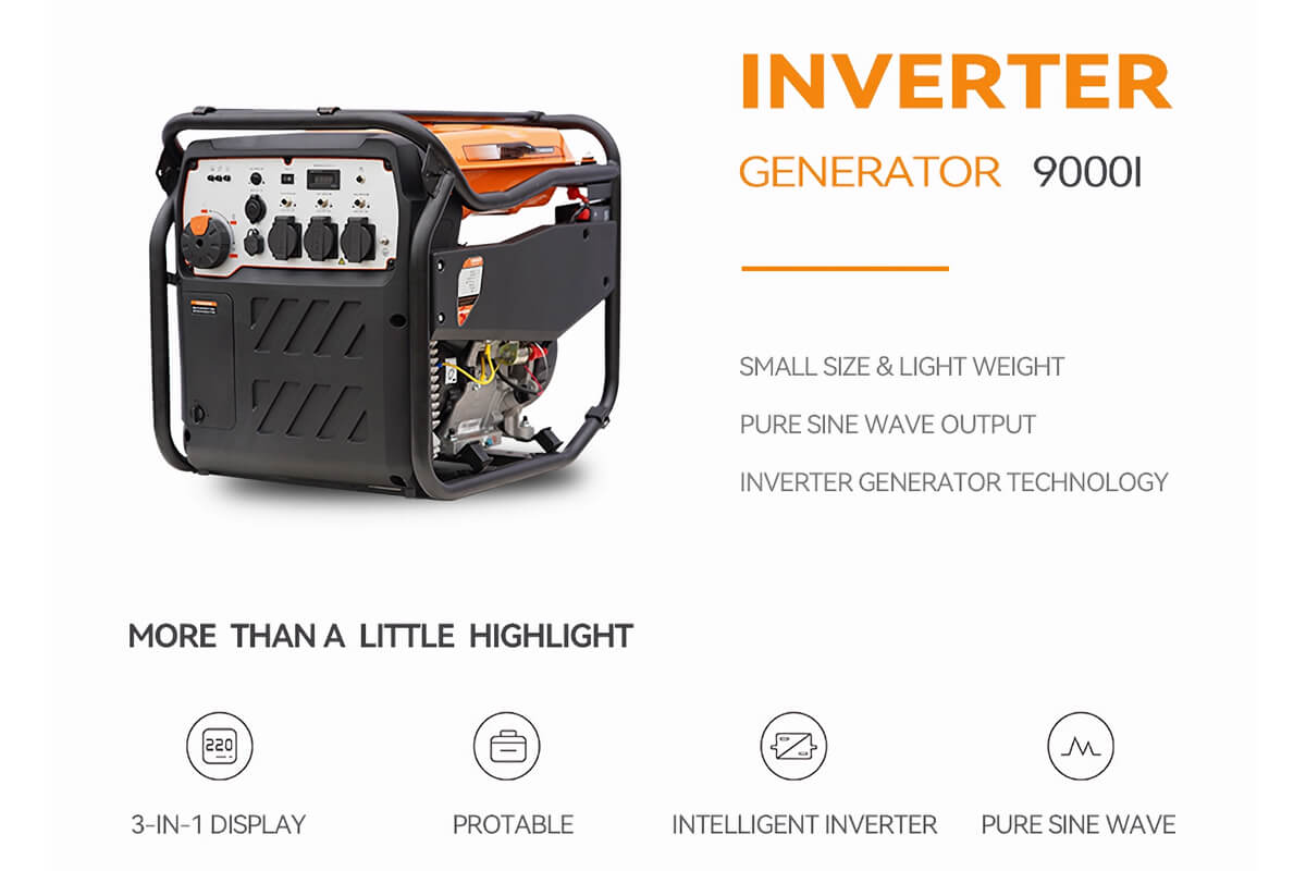 4500w wireless remote start inverter generator factory | MATCHUP