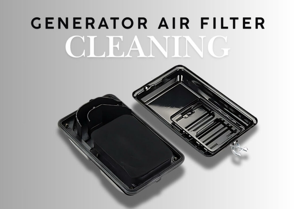Generator air filter cleaning | MATCHUP
